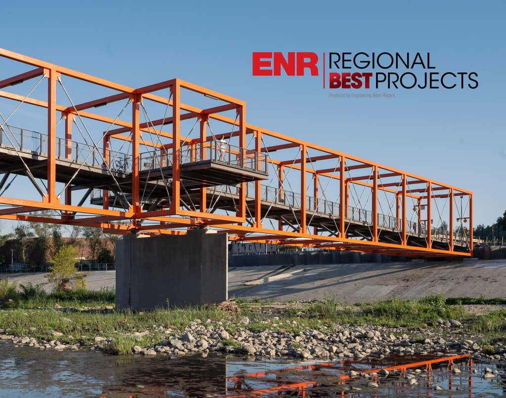 Taylor Yard Bridge Recognized with ENR Award of Merit - Landscape/Urban ...