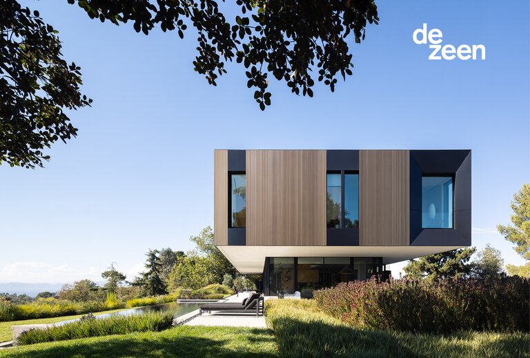 SPF:architects Clads Cantilevered Beverly Hills House in Bronze in ...
