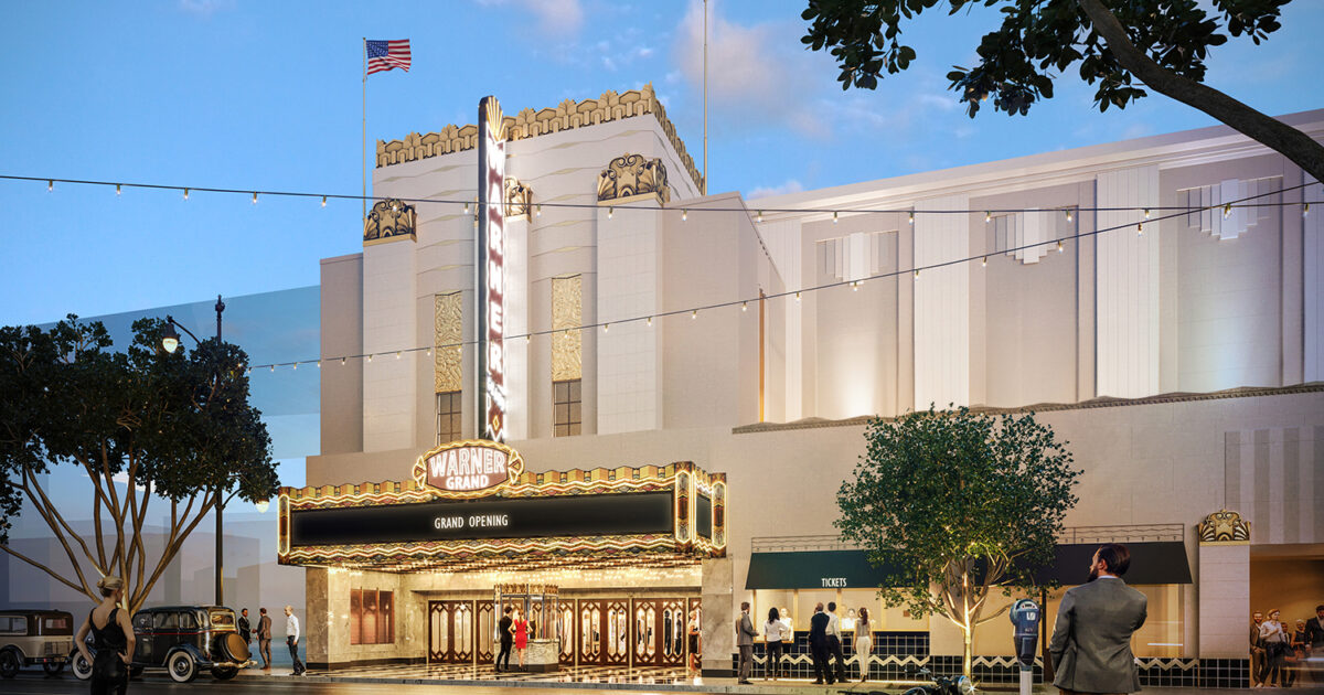 Warner Grand Theatre Renovation Begins - LA This Week | SPF:architects